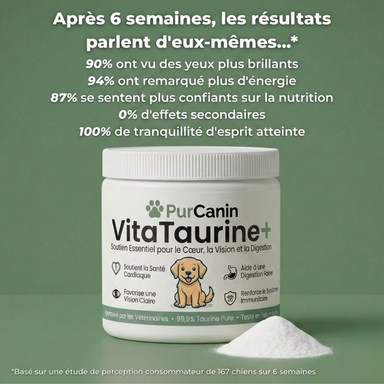 VitaTaurine+ - N°1 Recommandé par les Vétérinaires – PurCanin